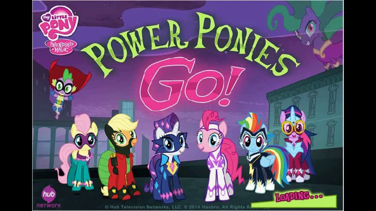 Power Ponies Go! - YouTube