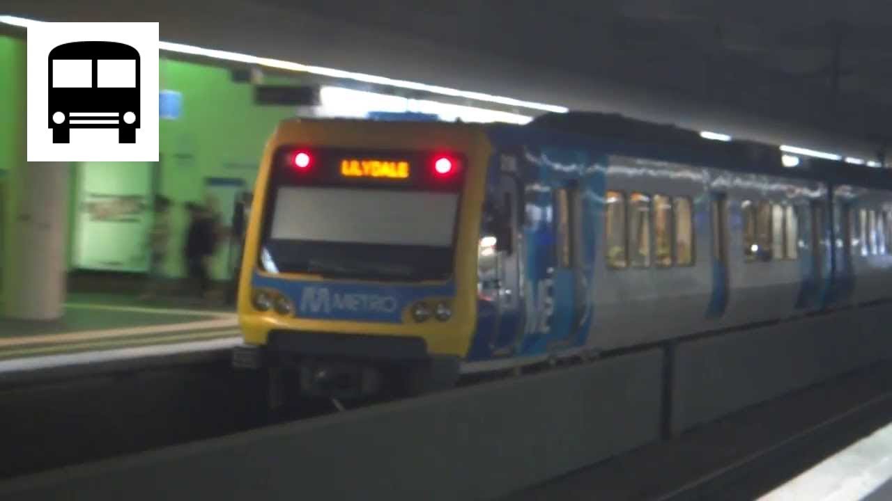 Alstom X'Trapolis 100 (Metro Trains Melbourne) - Departing from Box ...