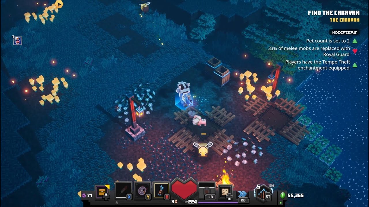 Minecraft Dungeons #63 (1/2)- Spookier Fall Event - CREEPER WOODS - YouTube