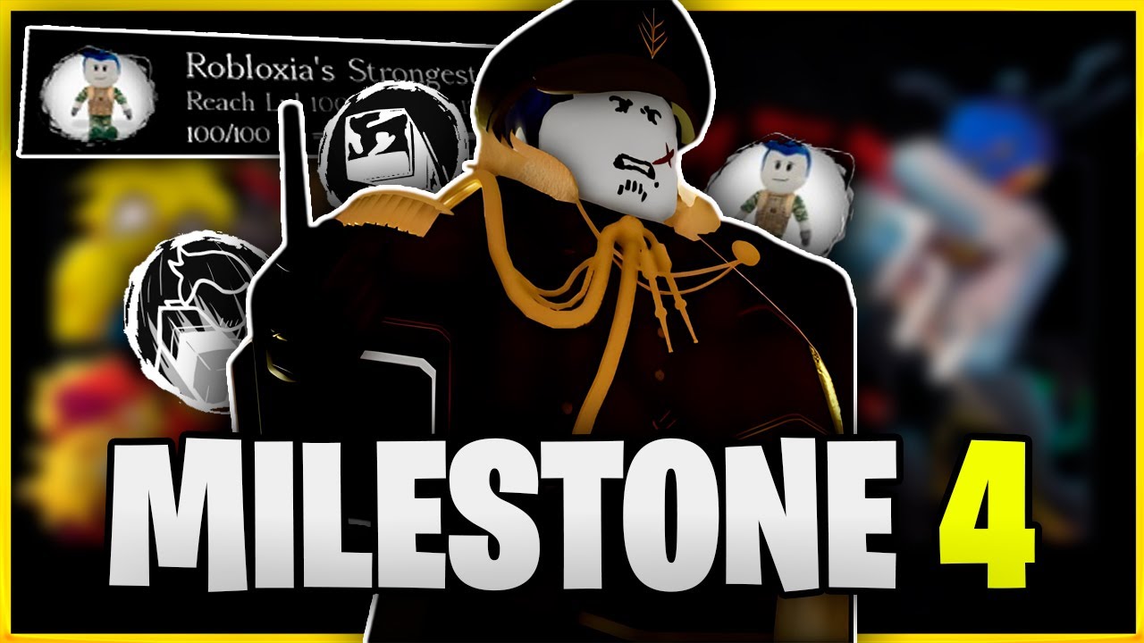 O MAIS FORTE da ROBLOXIA! A EXPERIÊNCIA de GUEST 1337 MILESTONE 4 ...