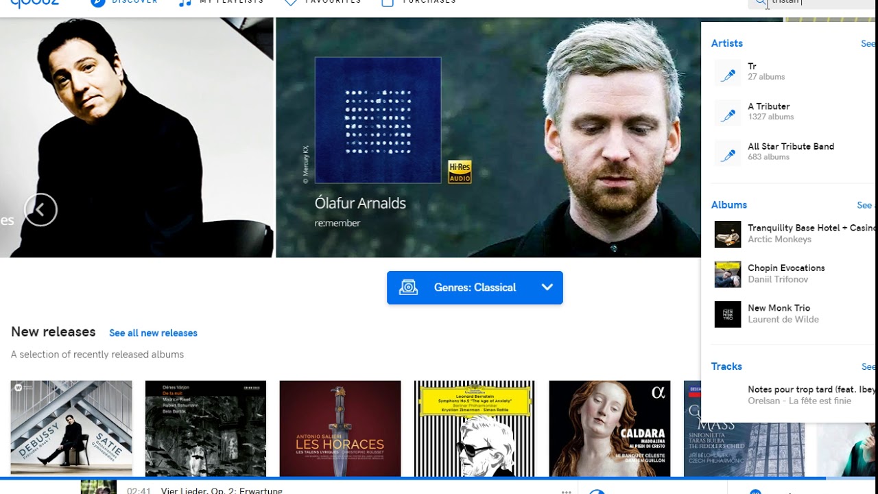 Qobuz UI Demo: 2 - YouTube