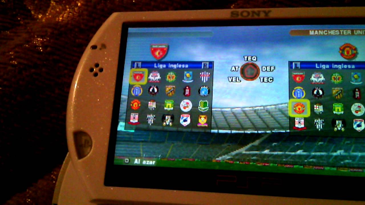 PES 2015 para psp - YouTube