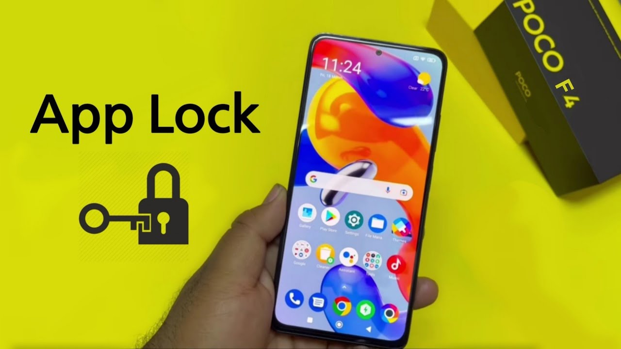 How to Set Apps Lock in Poco F4 5g | Apps & Game Lock With Password in ...