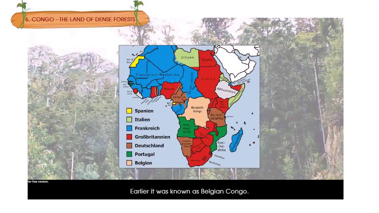 CONGO THE LAND OF DENSE FORESTS | CLASS 5 | SOCIAL | CHAPTER 6 - YouTube
