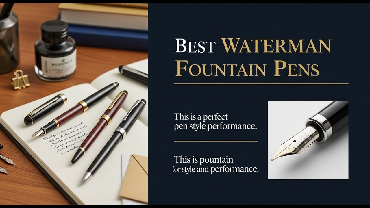 TOP 5 Best Waterman Fountain Pens 2025 | Top fountain pens on Amazon ...