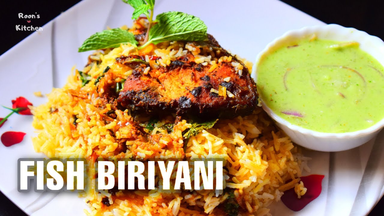 FISH BIRIYANI || How to Make Fish Biriyani || Simple Fish Biriyani ...