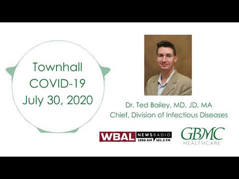 Dr. Ted Bailey, MD, Townhall with WBAL News Radio - July 30 - YouTube