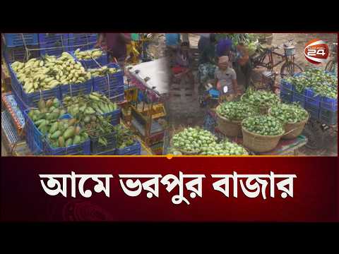 আমে ভরপুর চাঁপাইনবাগঞ্জের বাজার | Chapainawabganj Mango | Channel 24