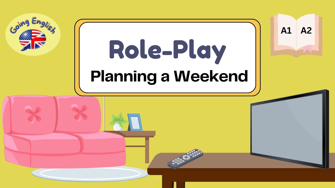 ️🗓 Planning a Weekend - 🗣️ ESL Listening & Speaking Practice | 🗣 ...