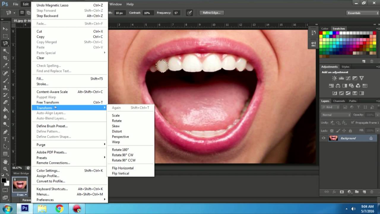 Vampire Effect - Advanced Photoshop Tutorial 2016 - YouTube