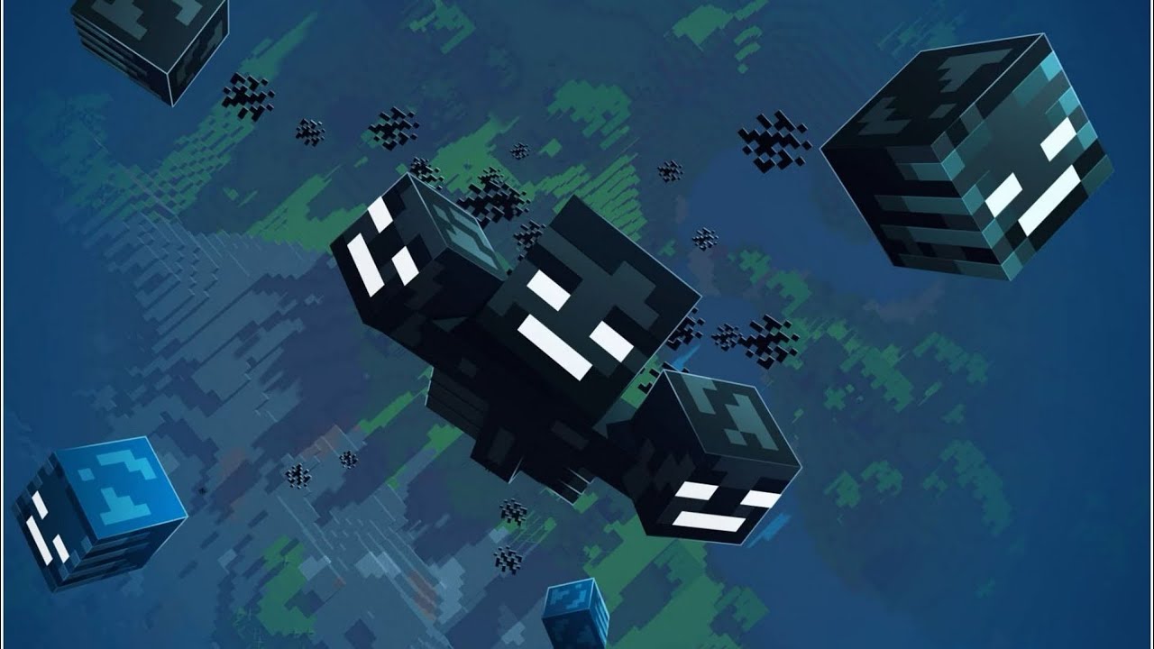 Minecraft: Bedrock Edition: The Wither Boss Fight - YouTube