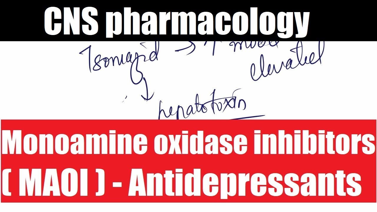 Monoamine oxidase Inhibitors (MAOI + RIMA / Antidepressants / CNS ...