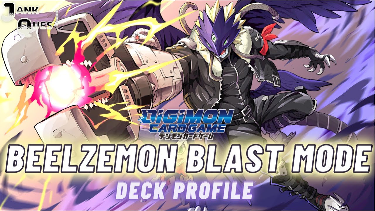 Beelzemon Blast Mode Deck Profile 💥 Digimon TCG - YouTube