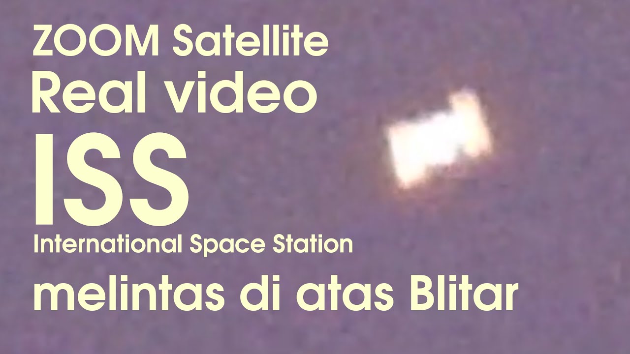 Real video zoom Satellite ISS - Nikon p1000 zoom - YouTube