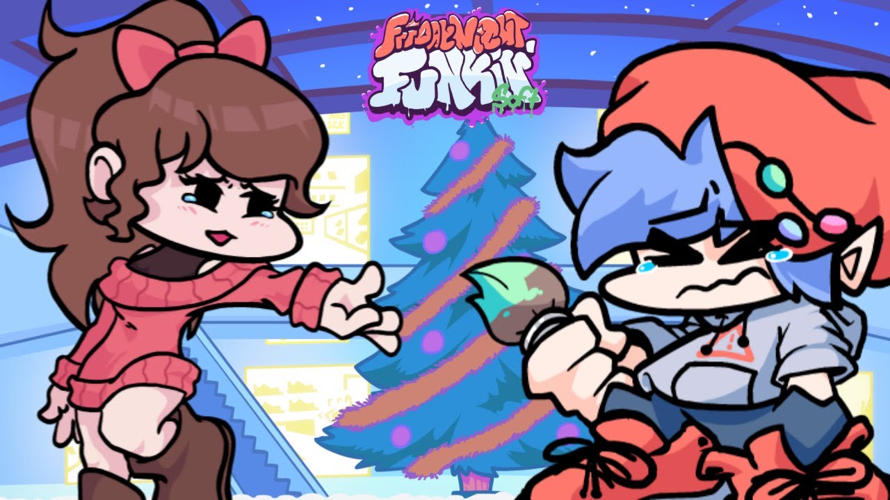 FNF The BF that ended up making GF cry.../ Friday Night Funkin / 결국 걸프를 ...