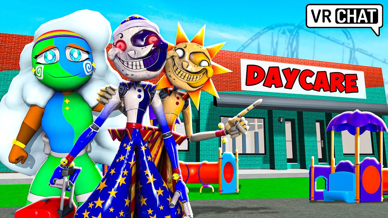 DAY in a LIFE with SUN and MOON in VRCHAT - YouTube