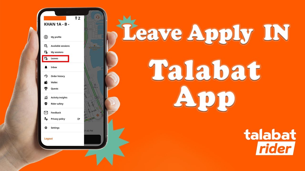 How to Apply Leave in Talabat Rider App | Step-by-Step Guide 2025 - YouTube