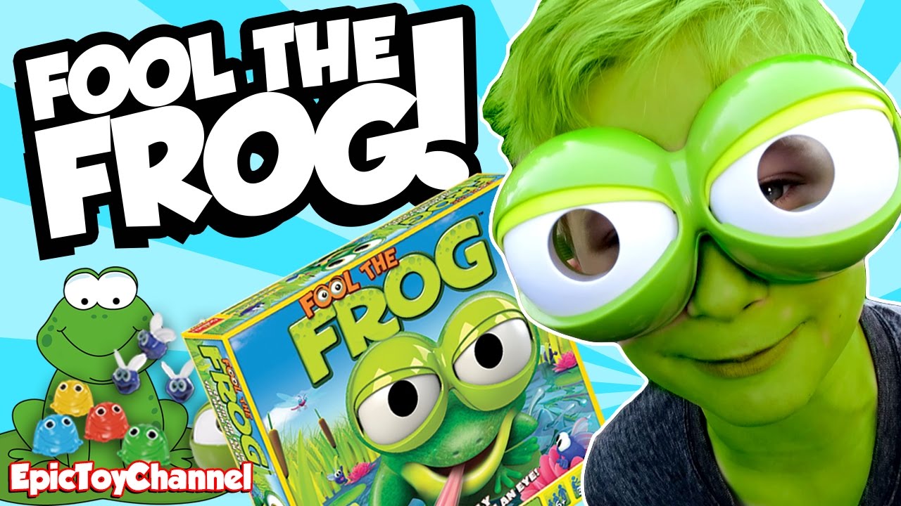 Family Fun Game for Kids Fool the Frog Surprise Game + Disney Pixar ...