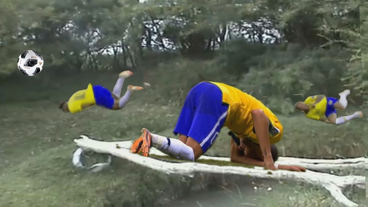 La Caída de Neymar | meme | Neymar rodando xd - YouTube
