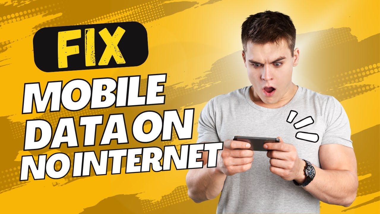 Mobile Data ON but internet not working | NO internet connection ...