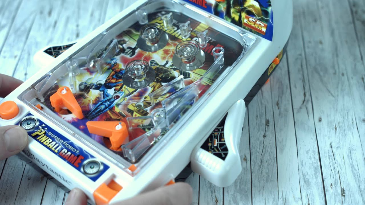 NC1864 - Mini Flipper de table - YouTube