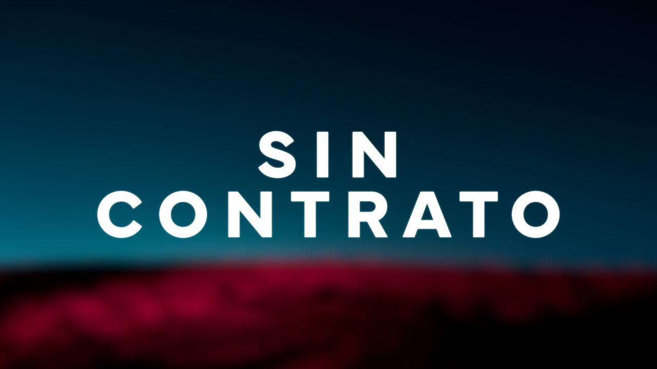 Maluma - Sin Contrato (Letra/Lyrics) - YouTube