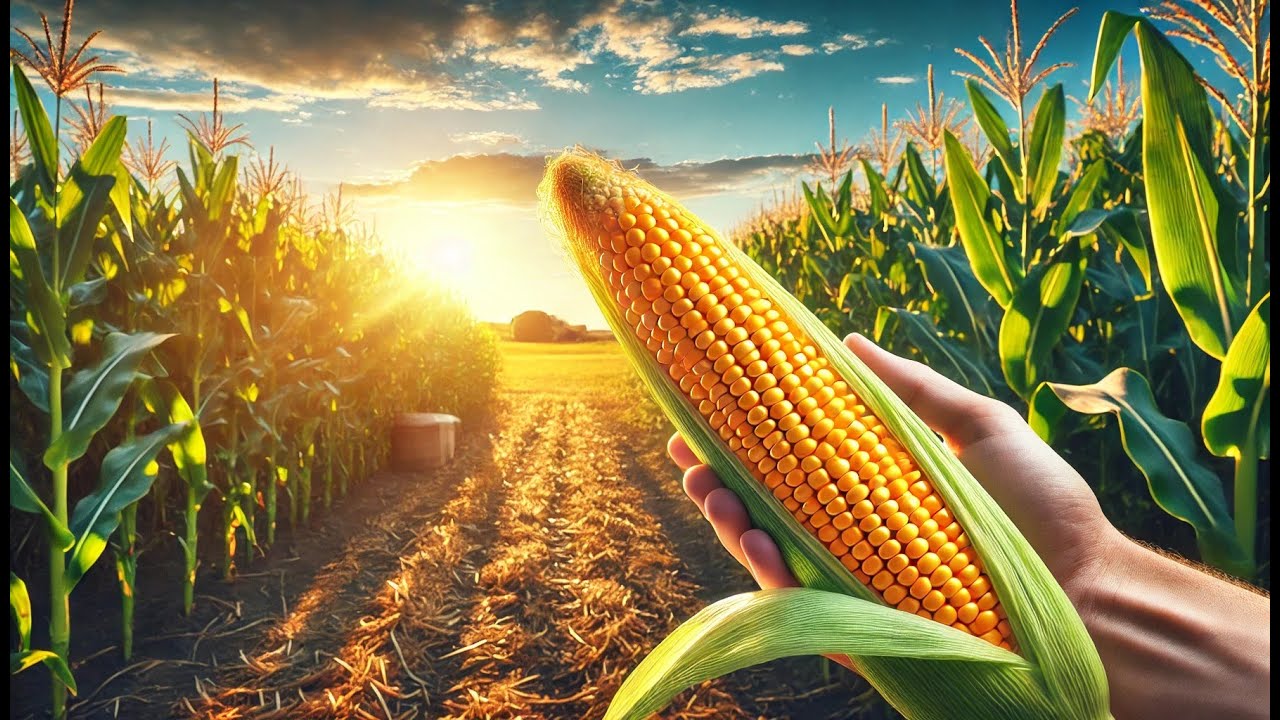 How American Farmers Harvest Millions of Tons of Corn Every Year - YouTube