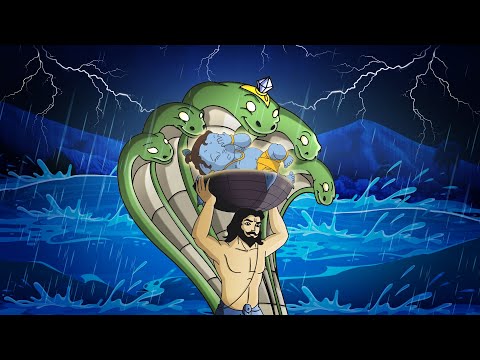 Krishna - Shesh Nag Sheild's Little Krishna | Fun Kids Videos | Hindi Kahaniya