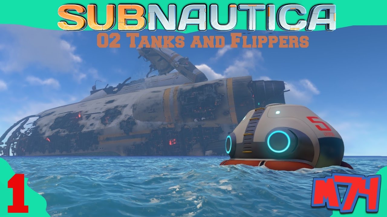 SUBNAUTICA [EP1] O2 Tank, Flippers - YouTube