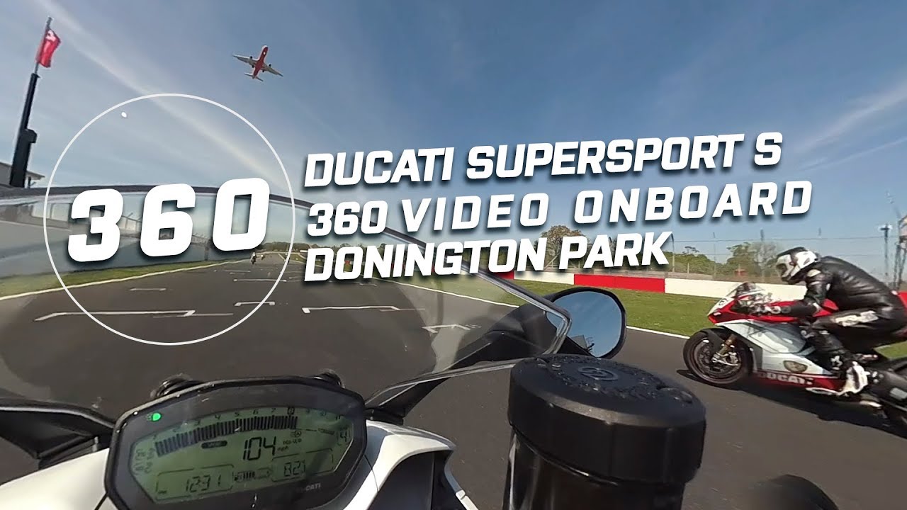 Ducati Supersport S - 360 video onboard - YouTube