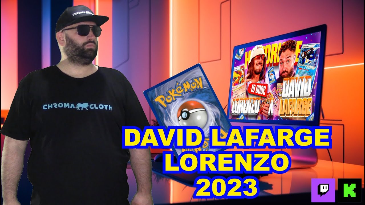 Pulko react David Lafarge et Lorenzo ouverture de carte Pokémon 2023 ...