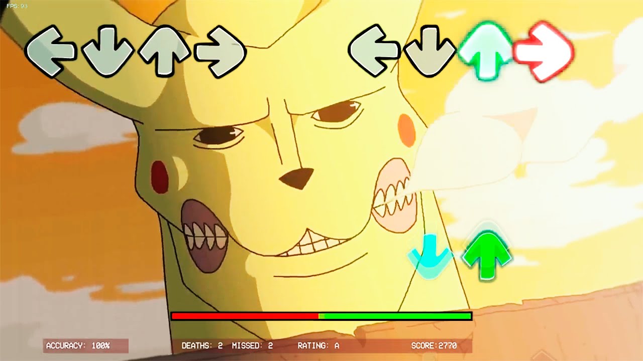 Shrek vs Pikachu in Friday Night Funkin' | FNF | Attack on Ogre 2 - YouTube