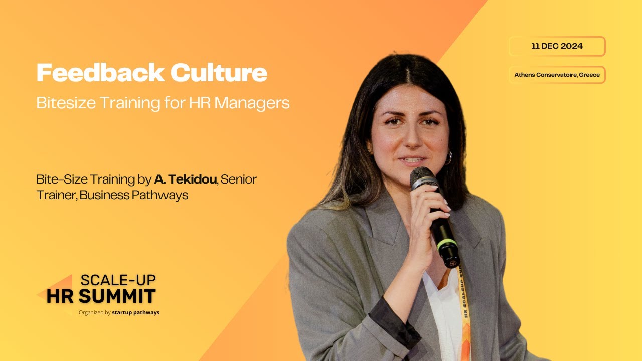 HR ScaleUp Summit 12.2024 | Feedback Culture, Bite-Size Training by A ...