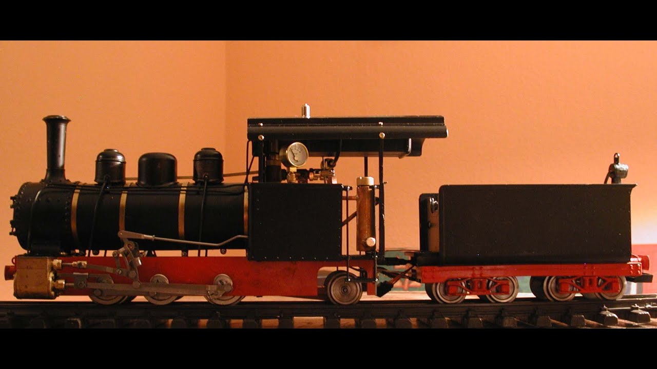 Gartenbahn Echtdampf bei der BKB, Roundhouse Fowler - YouTube