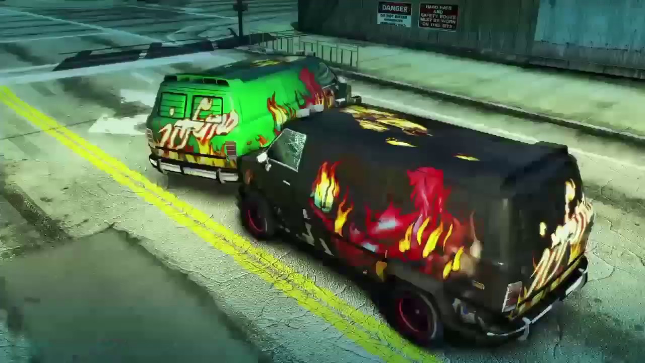 Burnout Paradise Remastered- Fun with the Carson Inferno Van - YouTube