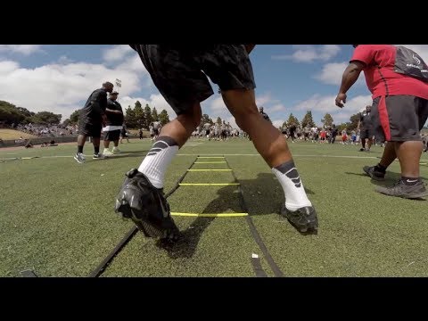 GoPro: Nike Football Training Camp Footwork - YouTube