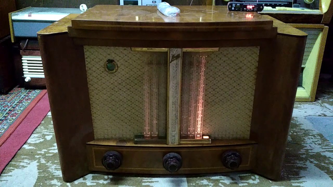 Радиола МИР-154 - YouTube