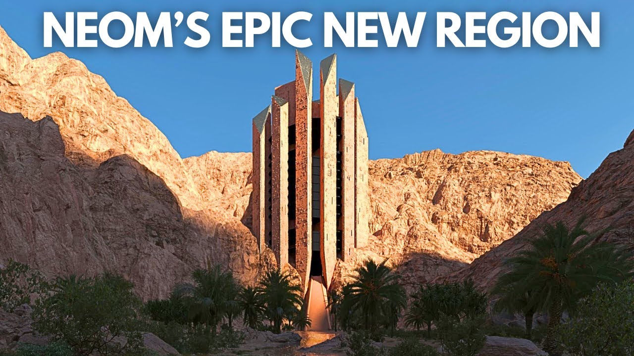 Unveiling Neom's Latest Region & INSANE Construction Progress - YouTube
