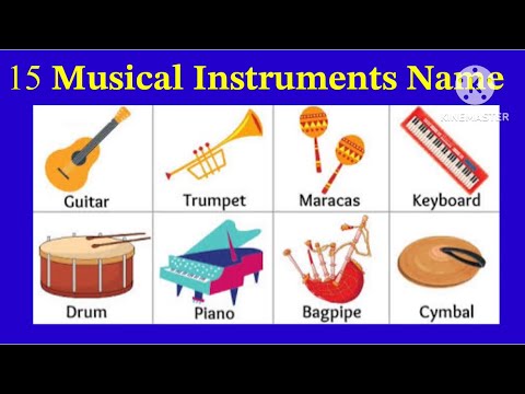 Musical Instruments Name/15 Musical Instruments Name in English/# ...