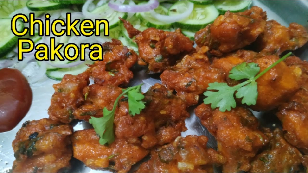 How To Make Chicken Pakora | Chicken Pakoda Kaise banaye | Crispy ...