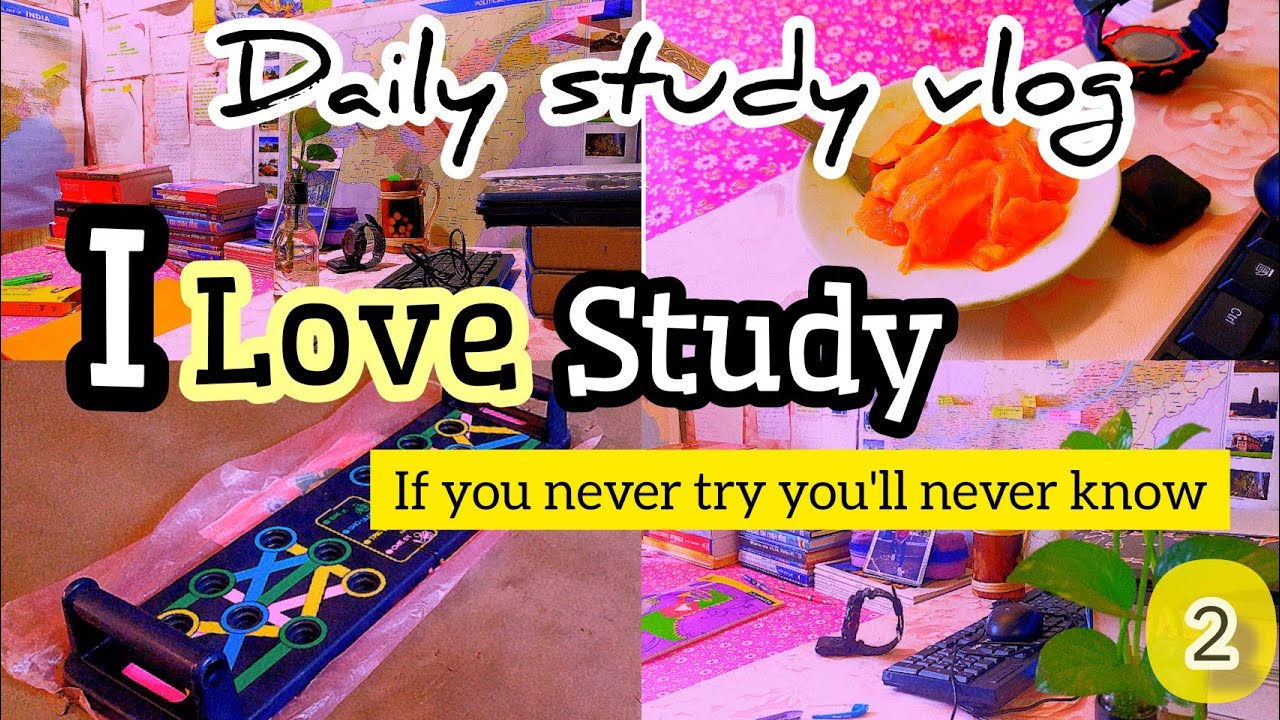 A busy productive Study Routine// study volge || KS Study journey - YouTube