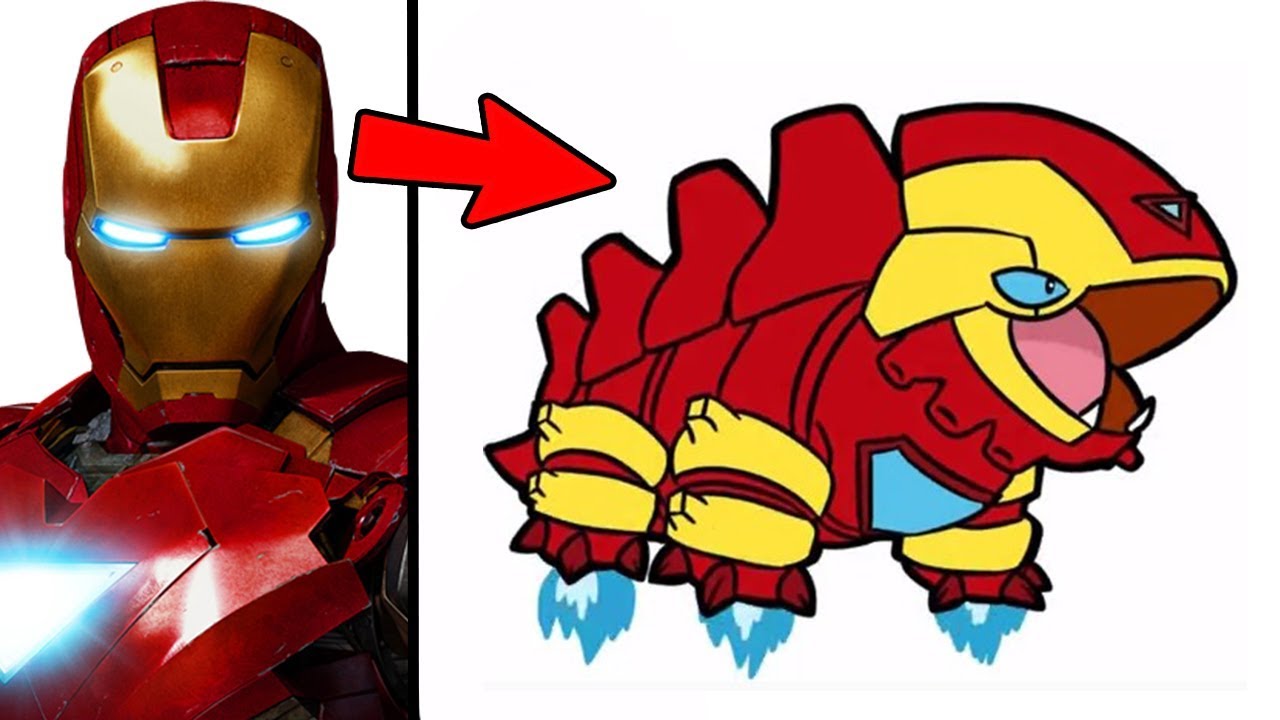 Superheroes as Pokemon! - YouTube