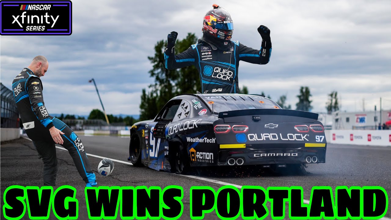 Shane van Gisbergen WINS at Portland for his first Xfinity Series win ...