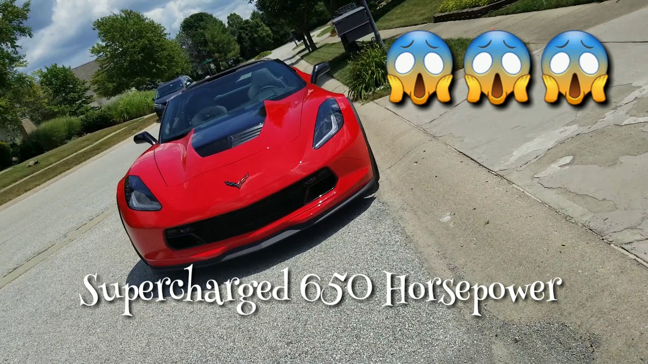 2019 Corvette ZO6 Supercharged 650 Horsepower - YouTube