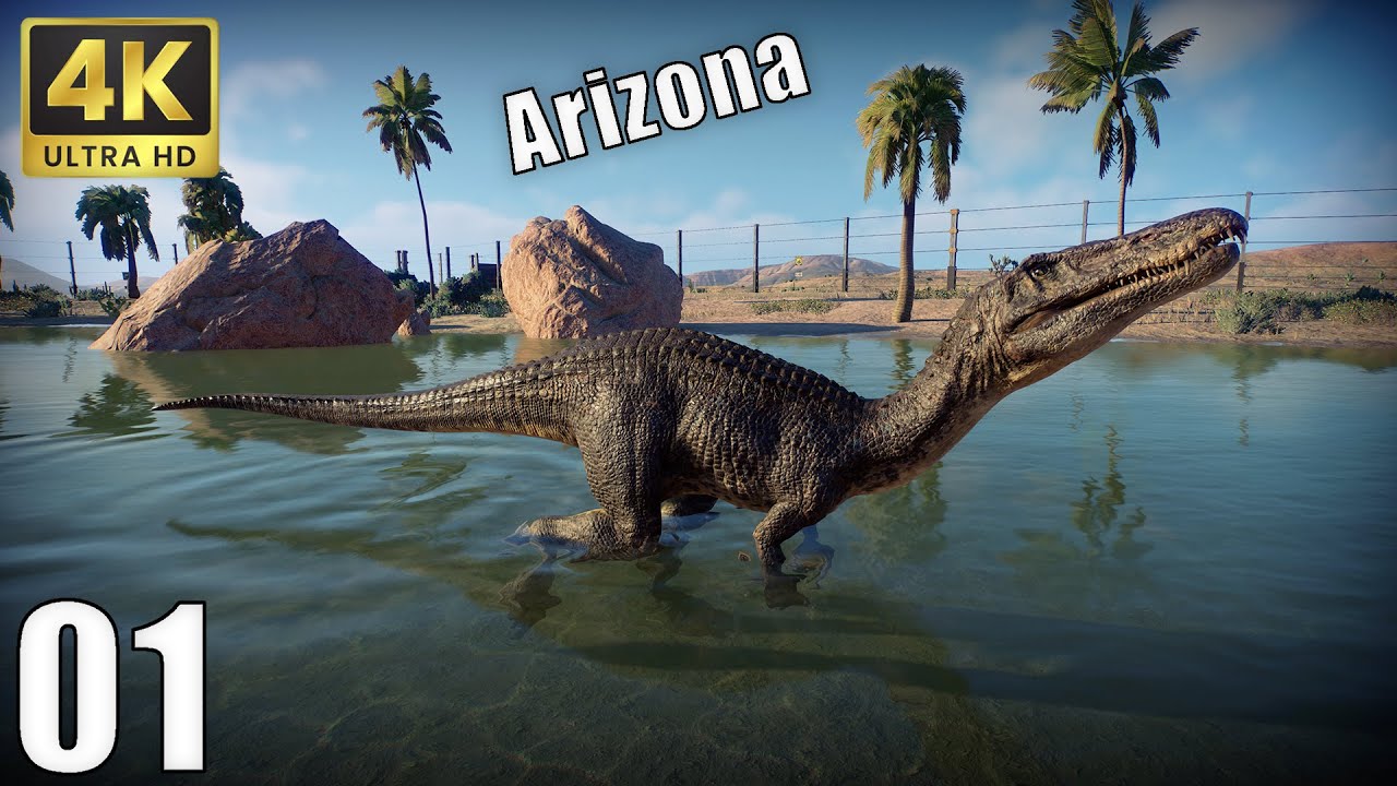 Jurassic World Evolution 2 Part (1) Arizona 4K Ultra HD - YouTube