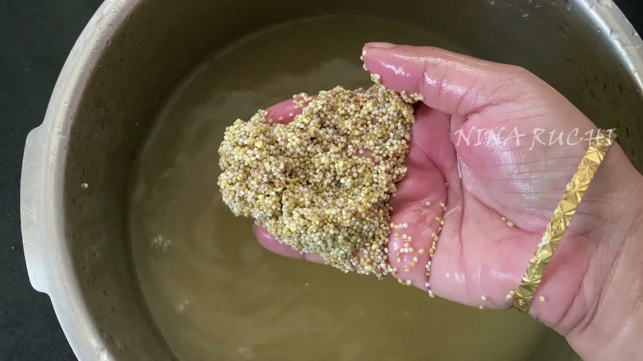 Millets rice| How to cook Millets Rice in a Pressure cooker| Mixed ...