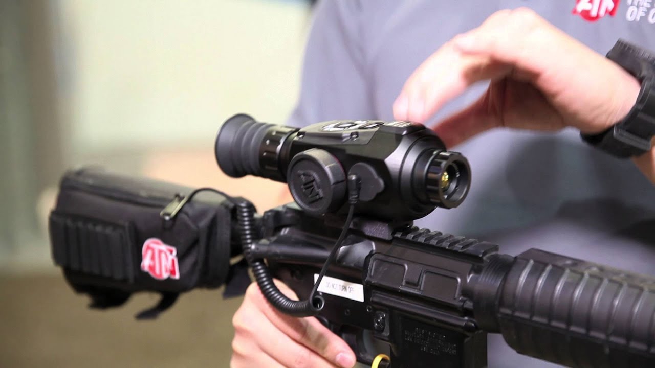 ATN ThOR Thermal Imaging Rifle Scope - 2016 SHOT Show - YouTube