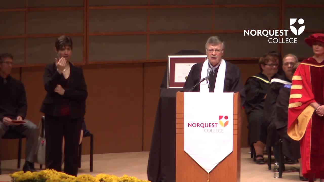 2015 NorQuest College convocation speeches (AM) - YouTube