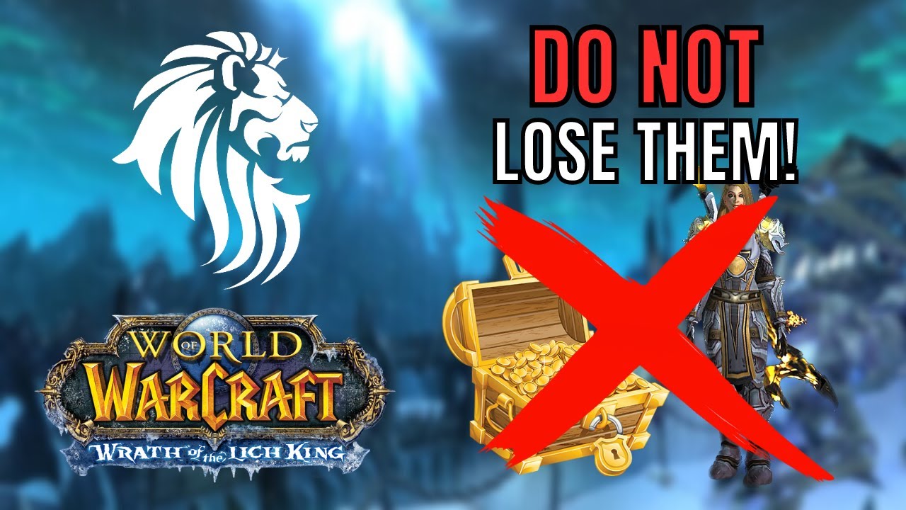 Warmane DELETING Characters and Gold! - YouTube