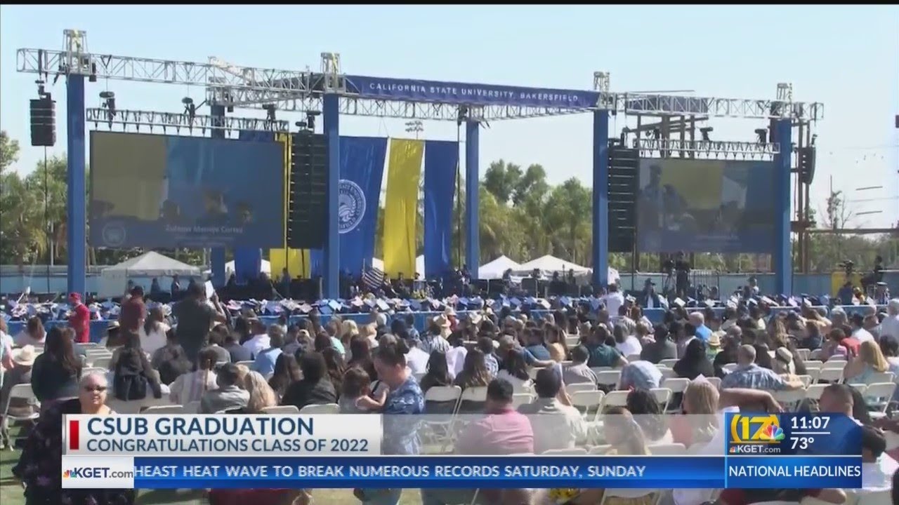 CSUB hosts commencement ceremonies this weekend - YouTube